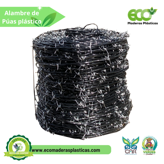 Alambres de Púas Plástico - Ecomaderas Plasticas