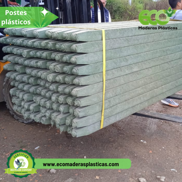 Postes Plásticos - Ecomaderas Plasticas | Fábrica de Postes